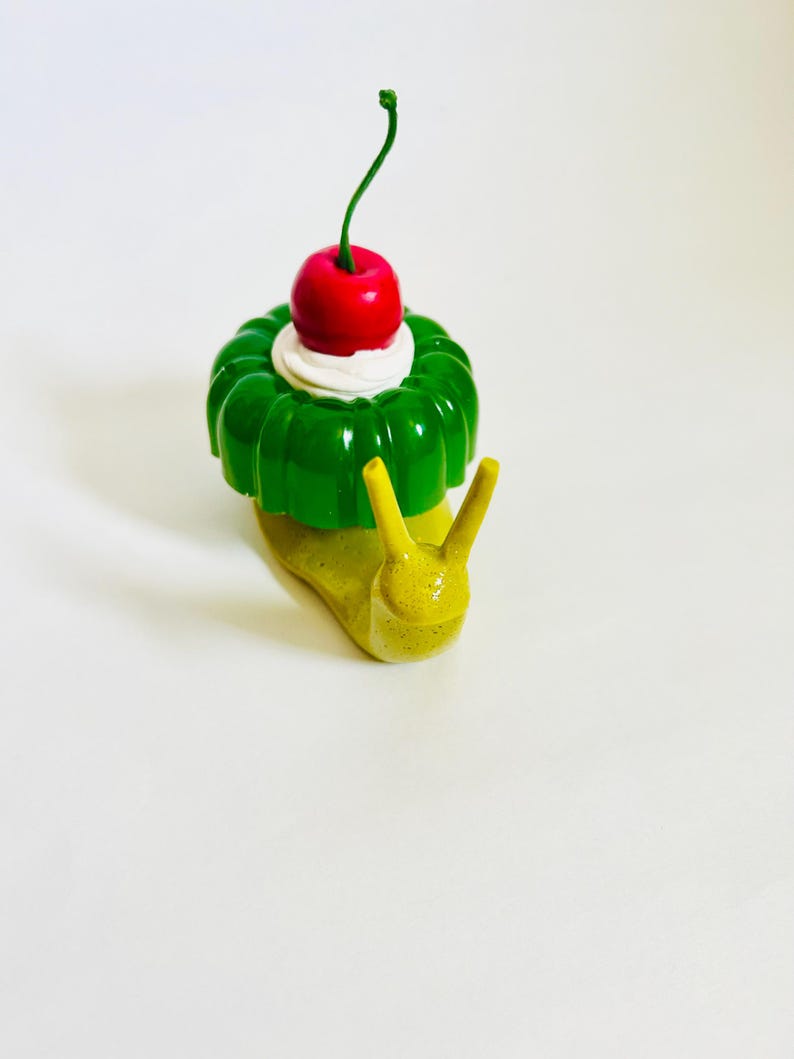 Jumbo Jelly Cake Snail/funky Art/quirky/dopamine Decor/pop Art/kitschy ...