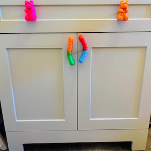 Gummy Worm Cabinet-drawer Pulls/fake Food/food Décor/unique Drawer ...