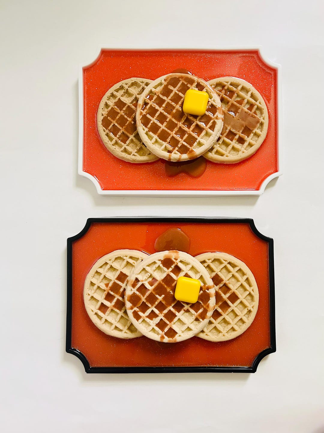 Waffle Wall Hanging/ Dopamine Decor/ Maximalist Decor/ Fake Food/ Food ...