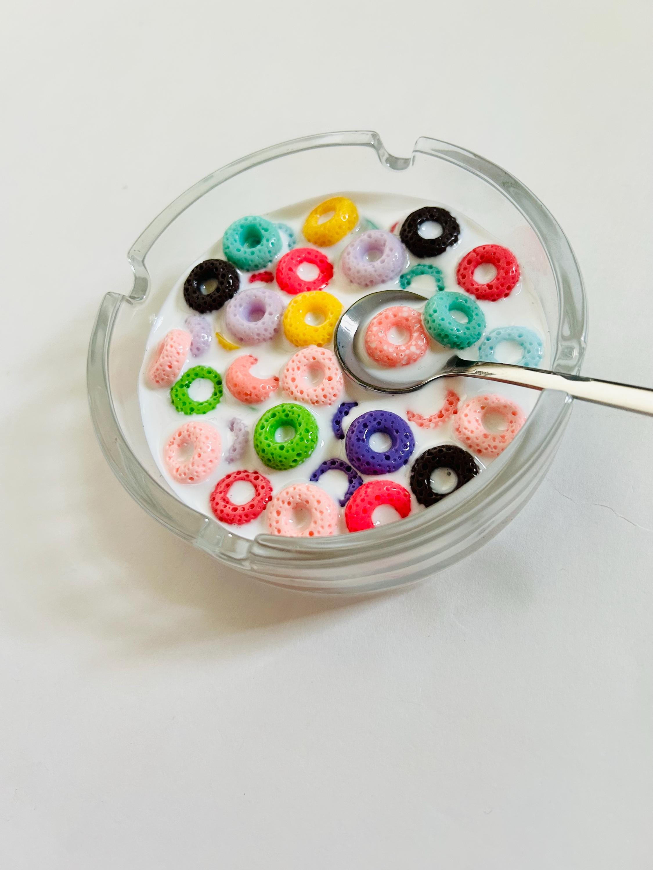 Fruity Cereal and Milk Ashtray /dopamine Decor/ Pop Art/ Fake Food ...