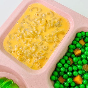 Retro School Lunch Wall Sculpture /pop Art/ Kitschy/ Glitter/ Fake Food ...