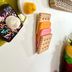 Giant Cheese & Crackers Wall Hanging/funky Art/dopamine Decor/pop Art ...