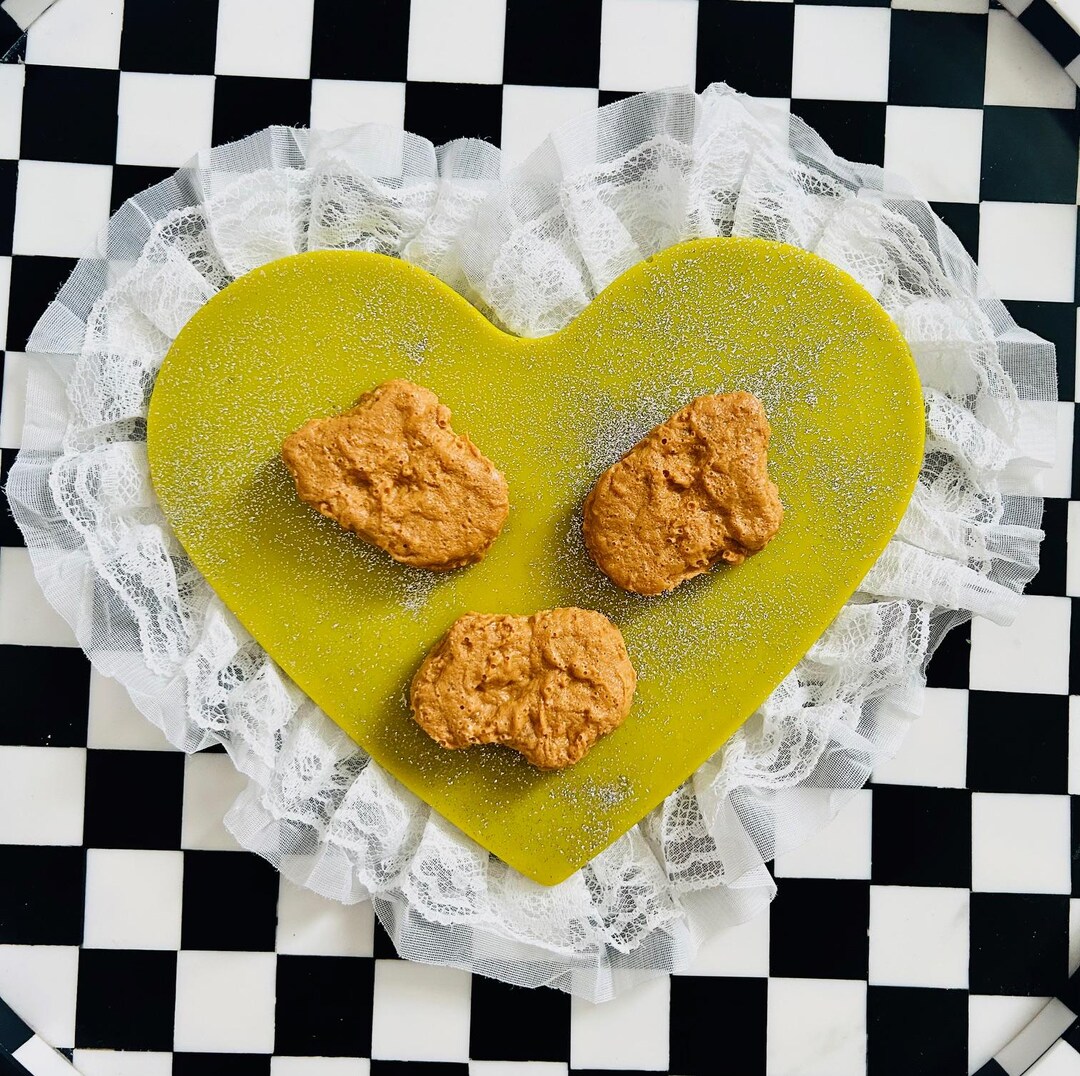Chicken Nugget Heart Wall Hanging/fake Food/ Food Décor/kitchen Décor ...