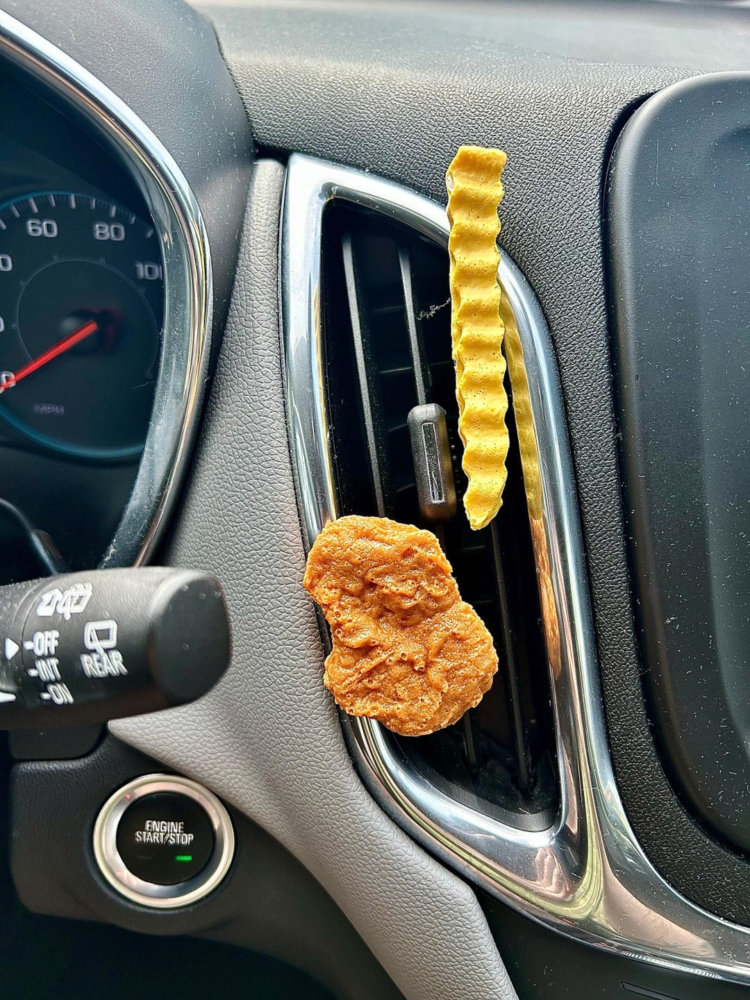 Chicken Nugget Car Vent Clip/ Dopamine Decor/ Pop Art/ Fake Food/ Food ...