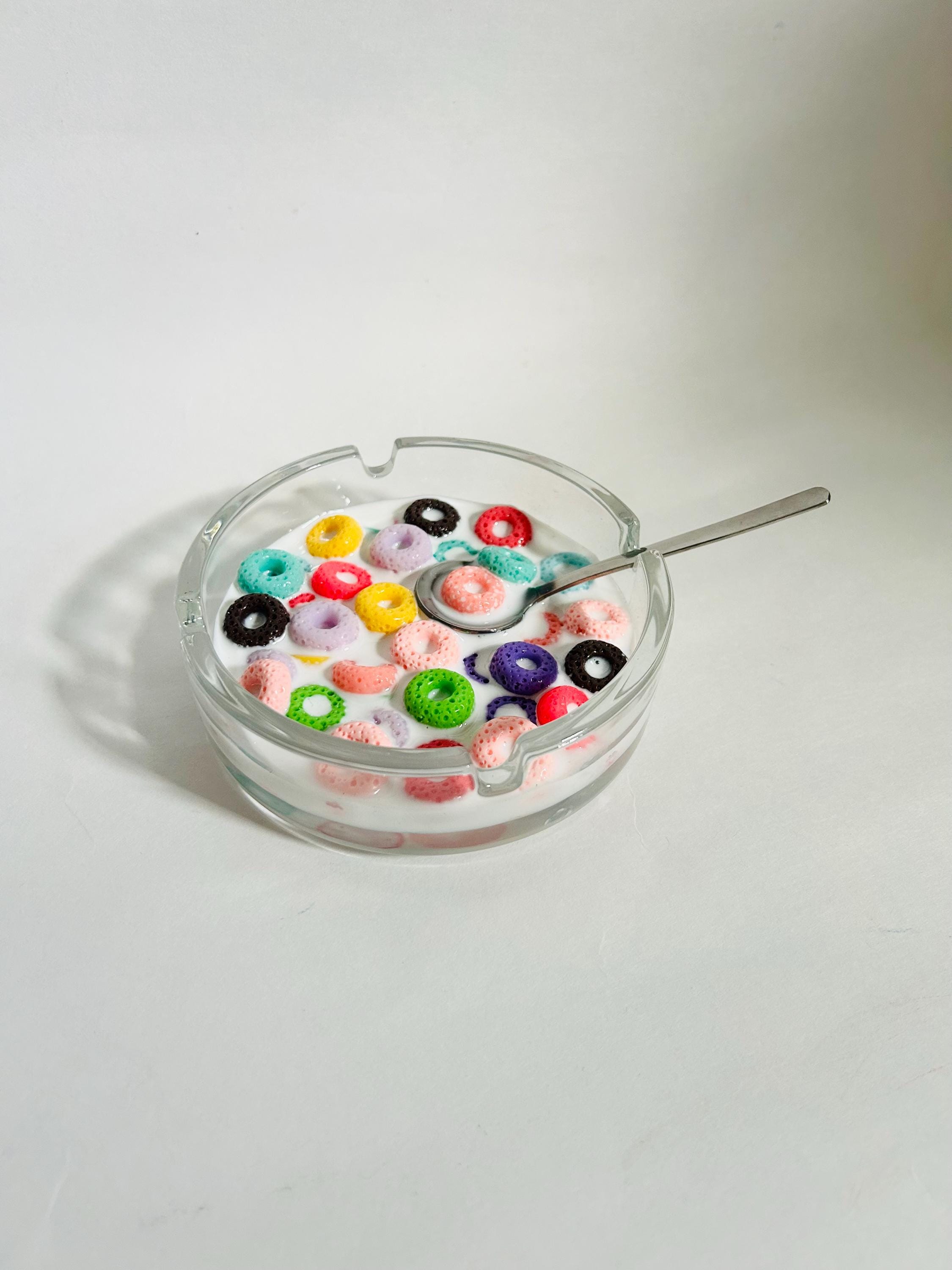 Fruity Cereal and Milk Ashtray /dopamine Decor/ Pop Art/ Fake Food ...