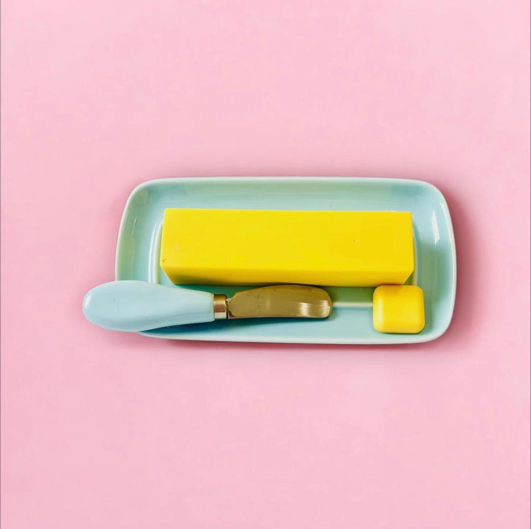 Butter Stick Wall Hanging/ Dopamine Decor/ Maximalist Decor/ Fake Food ...