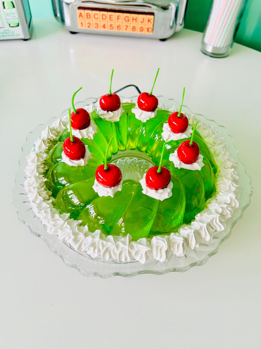 Jelly Cake Light/ Retro/ Kitschy/ Dopamine Decor/ Mid Century/ Funky ...