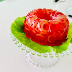 Mini Tomato Spaghetti Aspic Gelatin/mini/ Pop Art/ Retro/ Kitschy /mid ...