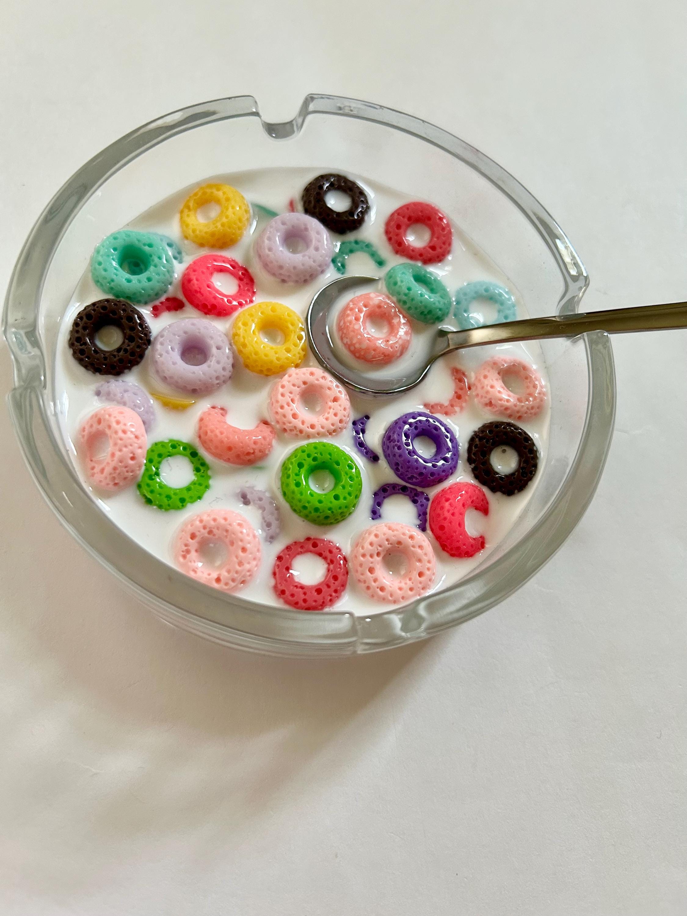 Fruity Cereal and Milk Ashtray /dopamine Decor/ Pop Art/ Fake Food ...