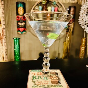 Vodka Martini With Olive Ring Dish Quirky Funky Pop Art Fake Food Resin ...
