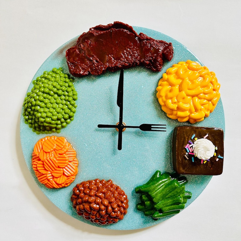 Plate Wall Clock - Etsy