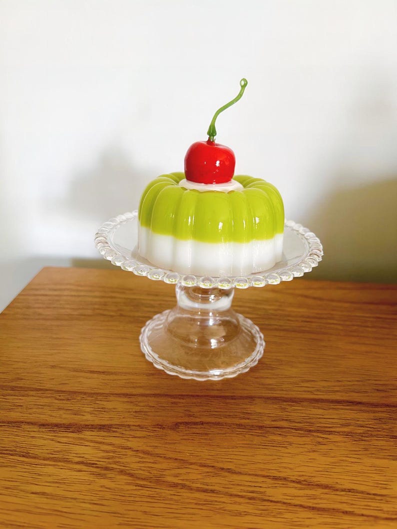 Mini Colorful Jelly Cake Fake Food Dopamine Decor Gift Idea Quirky ...