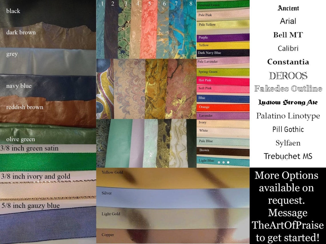 Custom Leatherbound Book Bind Any Book You Love | Etsy Canada