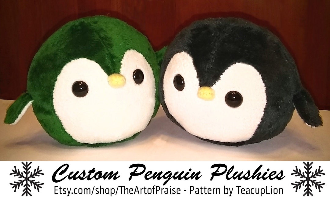 Penguin Plushie Custom Colors - Etsy