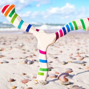 Boomerang "spinner" | Outdoor Sport| Returning Boomerang | Made of Wood ...