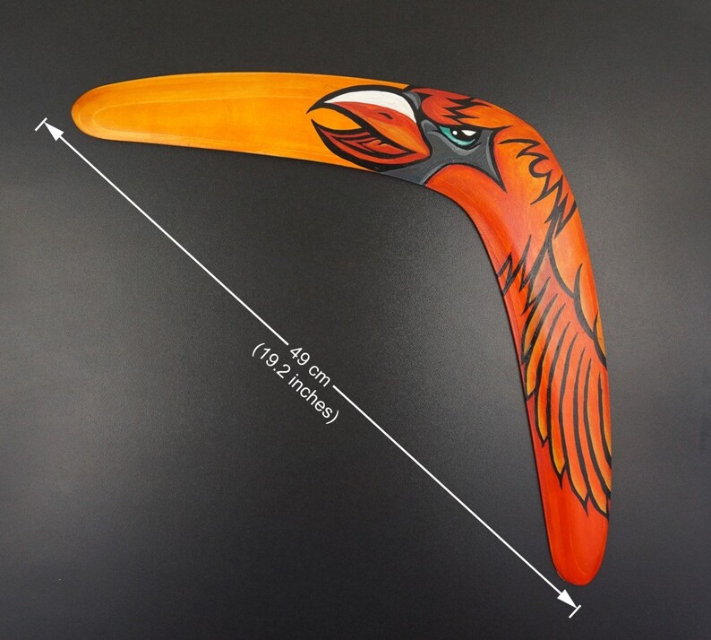 Boomerang angry Bird. Returning Wooden Boomerang. | Etsy