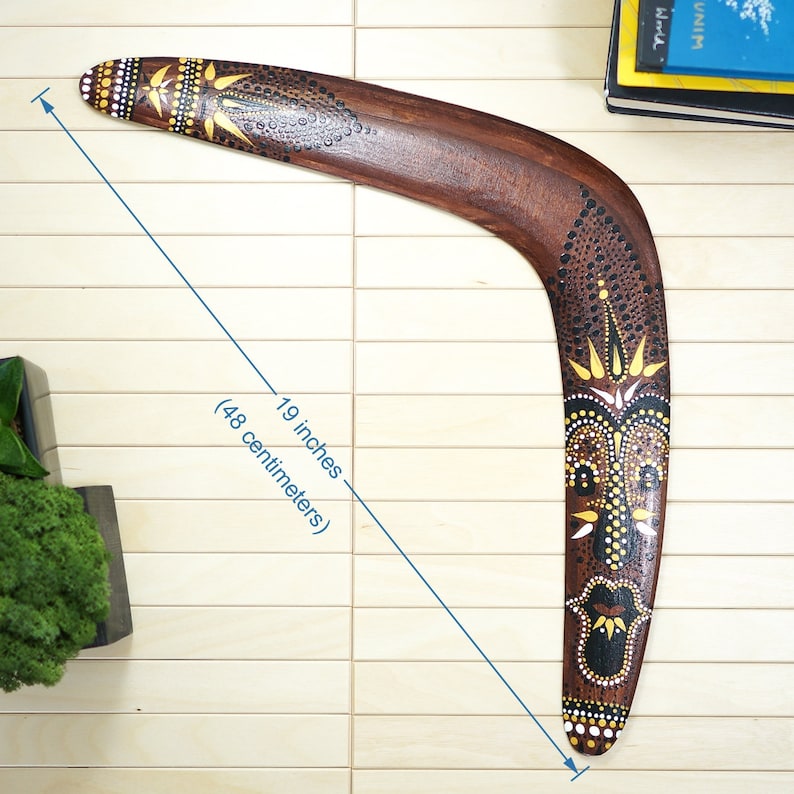 Boomerang "indigenous 2". Lawn Games. Handcrafted & Flight-tested ...