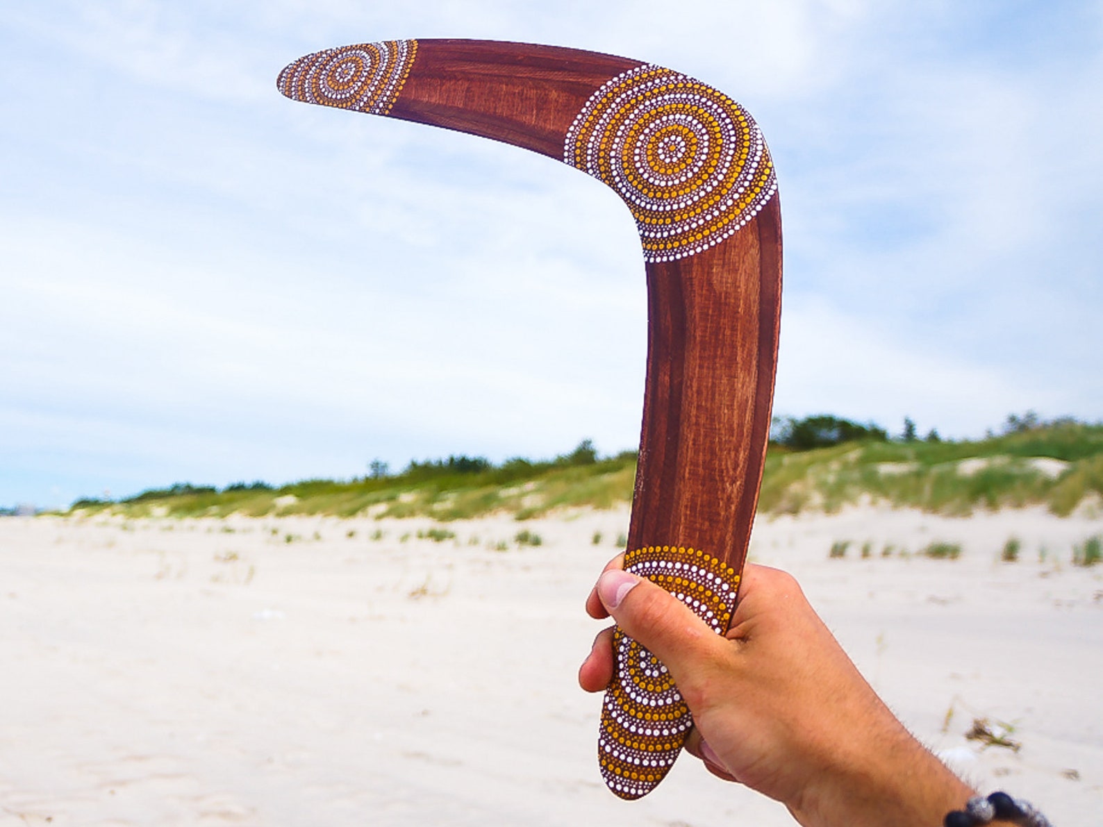 Boomerang rising Sun Returning Throwing Stick - Etsy
