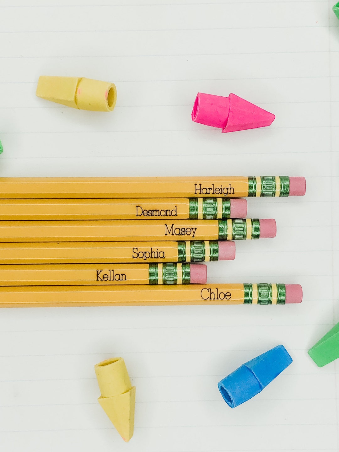 Personalized Pencils Back to School Supplies Classroom Gift Pencil Pack ...