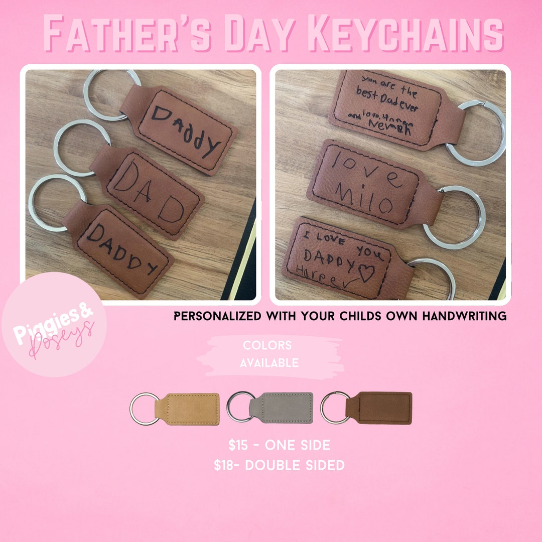 Father's Day Key Chain | Dad | Papa | Key Ring| Personalized Gift ...