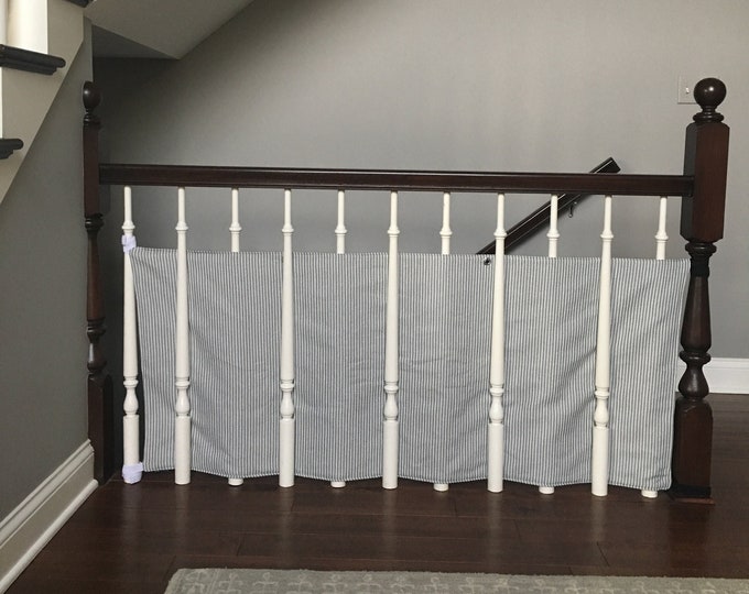 Canvas Railing Guard / Fabric Railnet, Custom Fabric Deck Guard ...