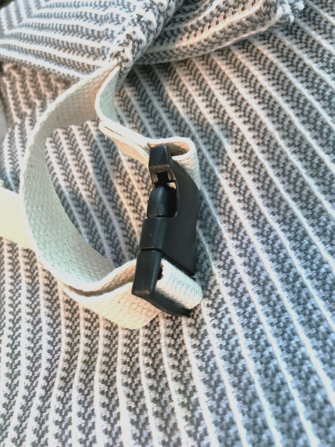 Cloth Gate Stair Barrier With Buckles / Fabric Dog Gate - Etsy