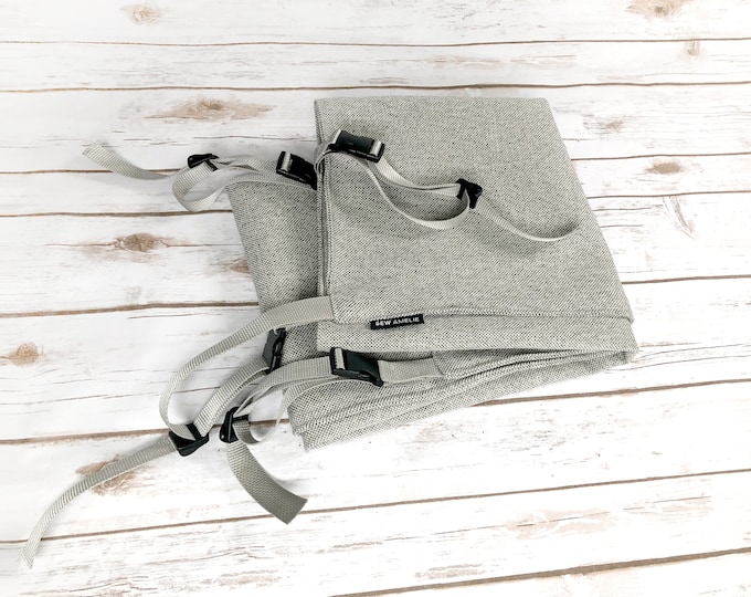 Cloth Gate Stair Barrier With Buckles / Fabric Dog Gate, Fabric Panel ...