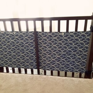 Canvas Railing Guard / Fabric Railnet, Custom Fabric Deck Guard ...