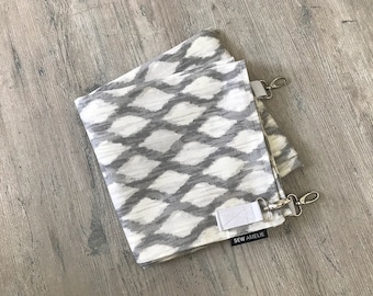 Cloth Gate Stair Barrier With Buckles / Fabric Dog Gate - Etsy