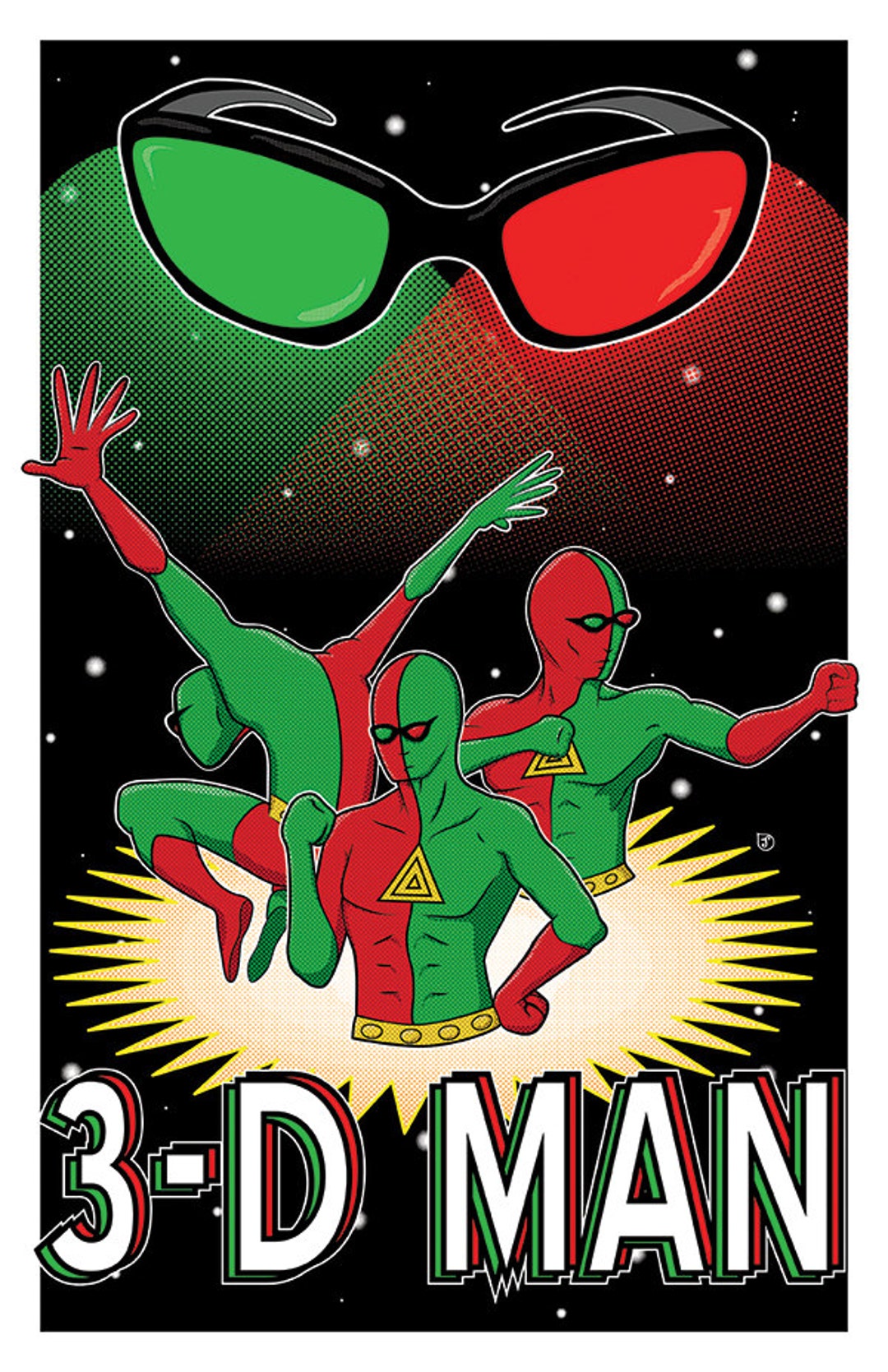 3-D Man - Etsy