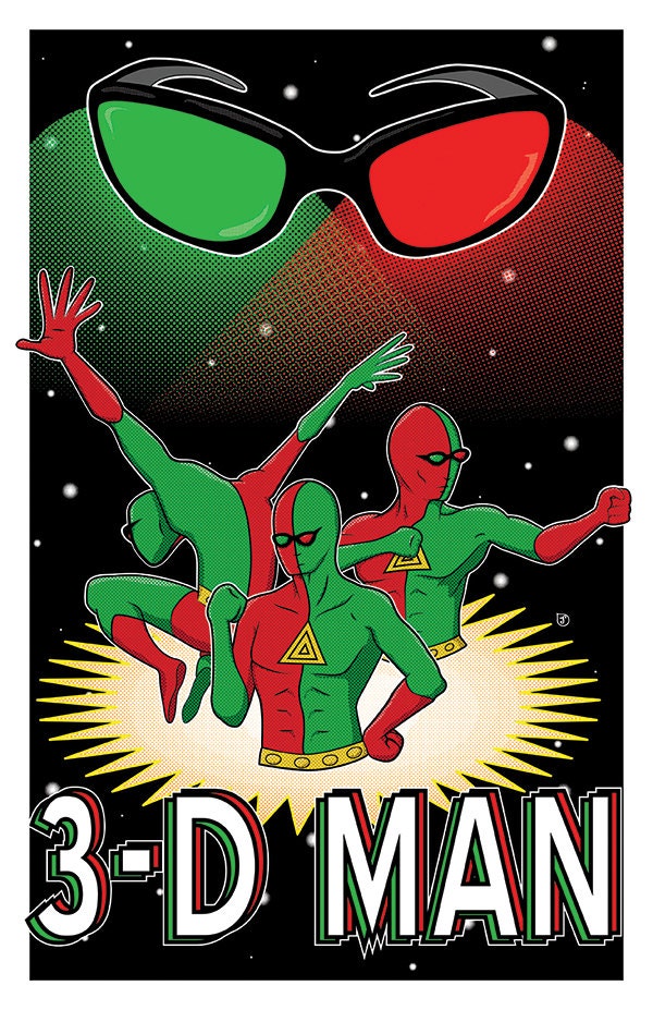 3-D Man - Etsy