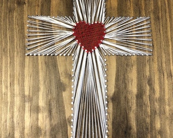 Made to Order Wooden String Art Angel, Religious, Home Decor ...