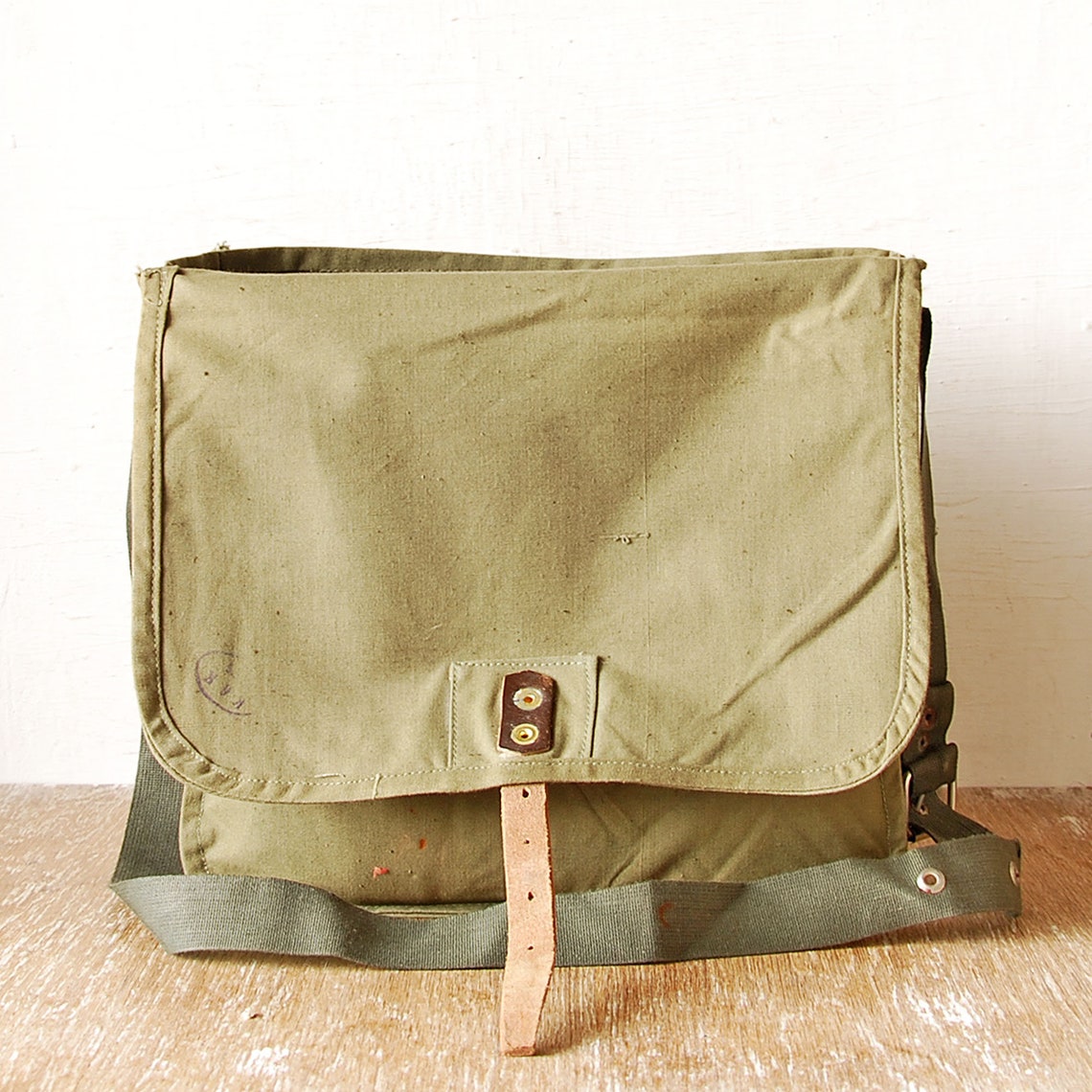 Green Military Vintage Crossbody Canvas Bag Green Army | Etsy