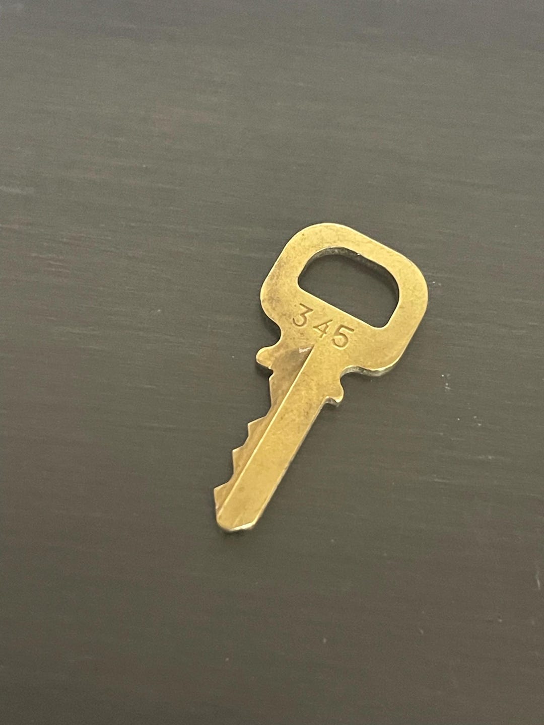 KEY Louis Vuitton Only One Key #345 Lock Brass - Etsy