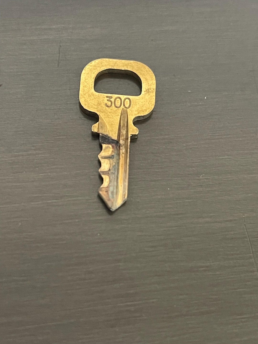 KEY Louis Vuitton Only One Key #300 Lock Brass - Etsy
