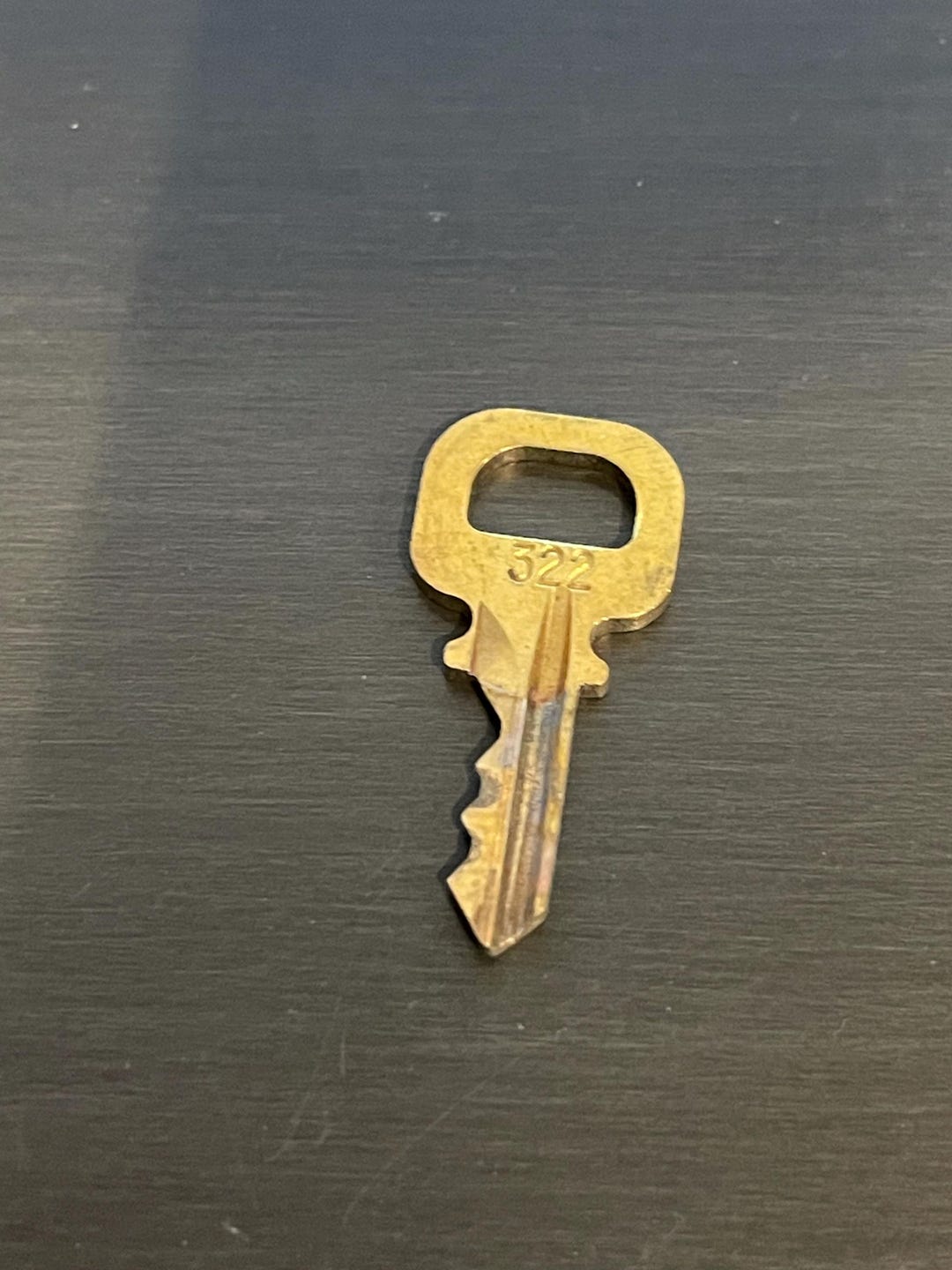 Key Louis Vuitton Only One Key #322 Lock Brass - Etsy