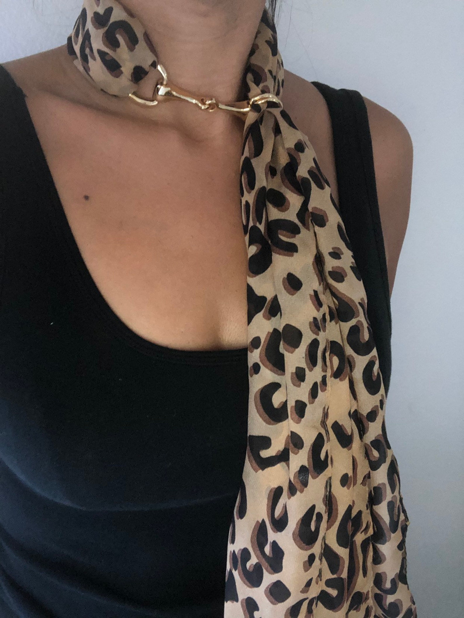 Pinkerly Trio Long Triple Three Scarf Ring Gold and Silver and | Etsy