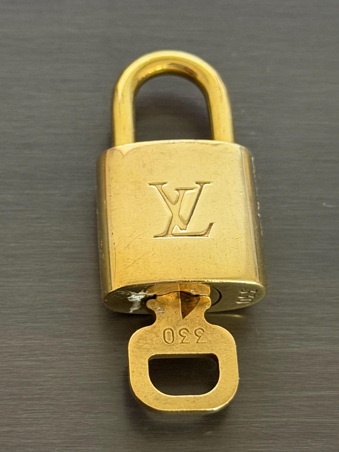 Pinkerly Special Louis Vuitton Padlock and One Key #330 Lock Brass - Etsy