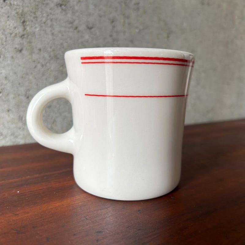 Ceramic Diner Coffee Mug - Etsy