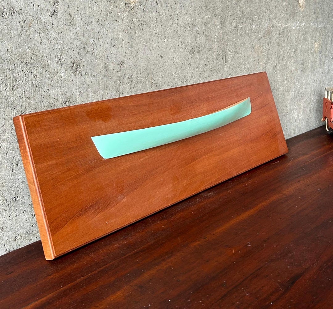 Vintage Half Hull SHIP MODEL / Boat Model C. Early 1980s /nautical ...