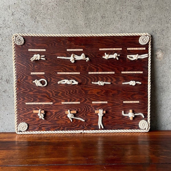 Nautical Knot Board - Etsy