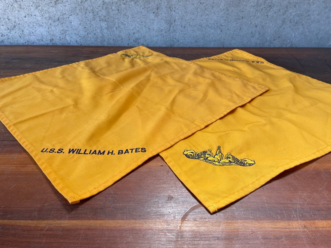 Pair of Vintage Original US NAVY Nuclear Submarines Ssn 680 Officers ...