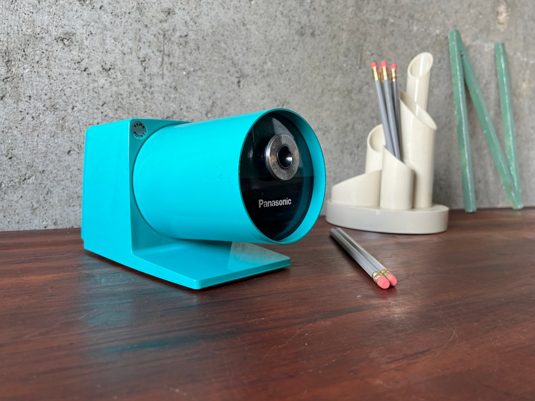 Vintage PANA-POINT 1960s Retro AQUA Blue Panasonic Electric Pencil ...