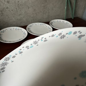 1955 Carlos Montez Design for CARIBE CHINA 6 Dinner Plates / mardi Gras ...