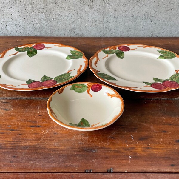 Franciscan Apple Dinnerware - Etsy