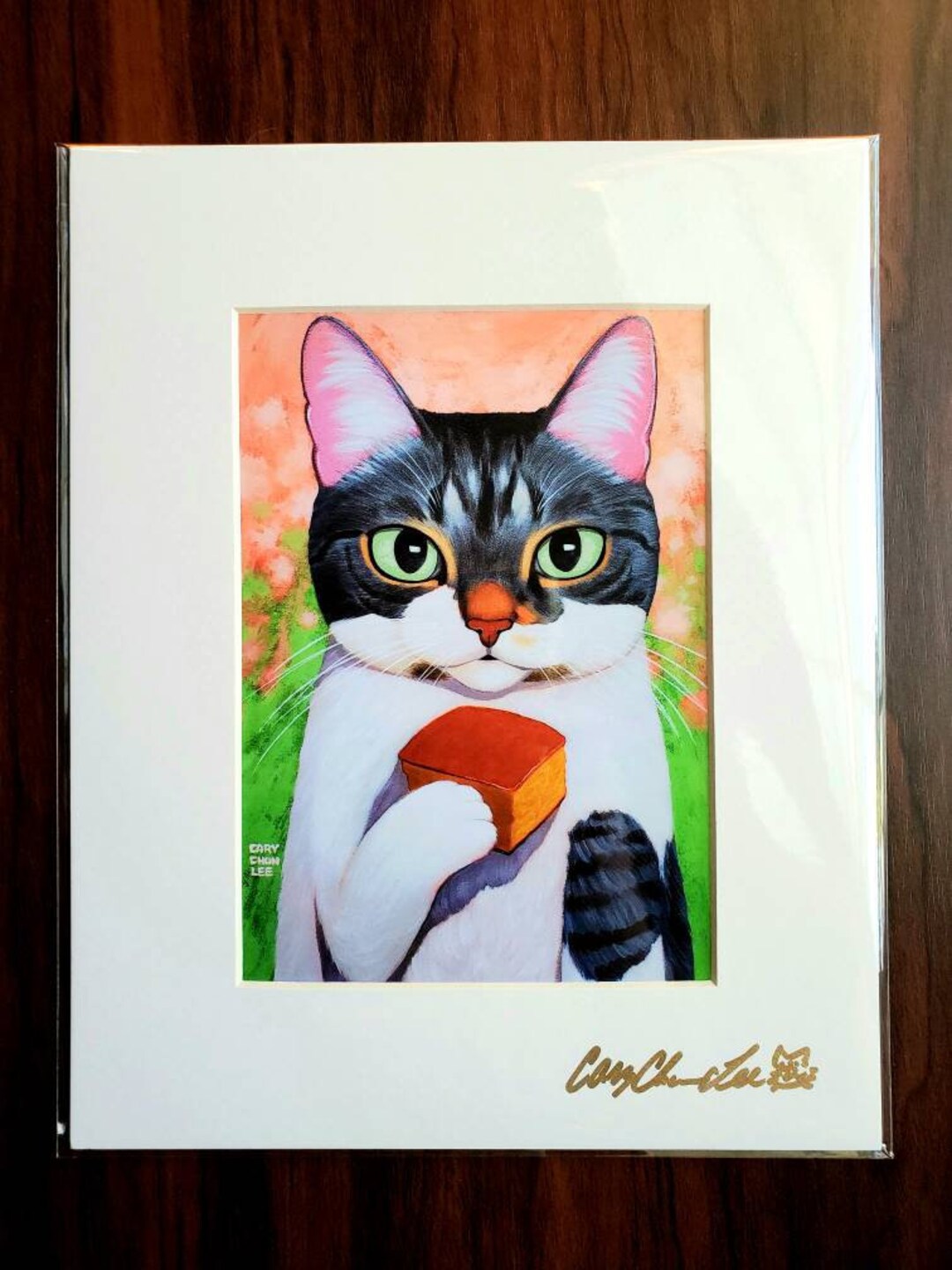 Cornbread Cat Art Print - Etsy