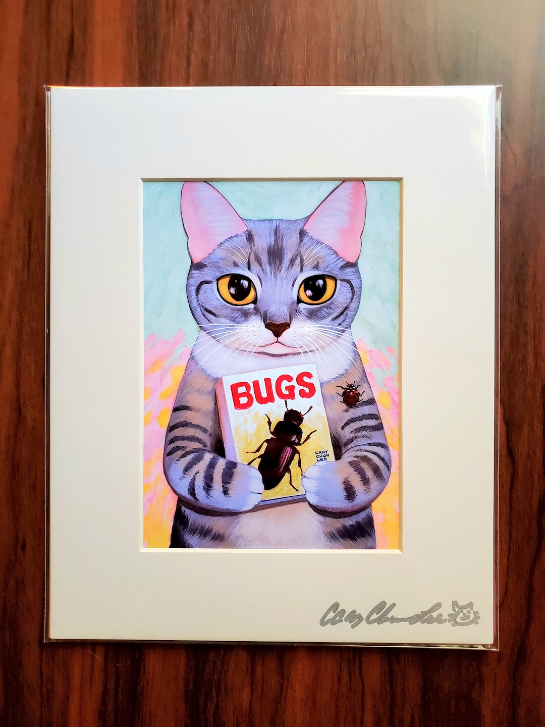 Bugs Cat Art Print - Etsy