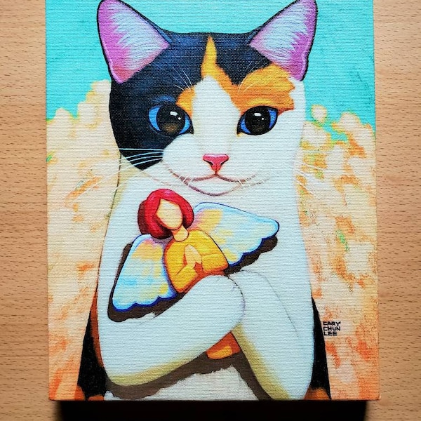 Cat Angel - Etsy