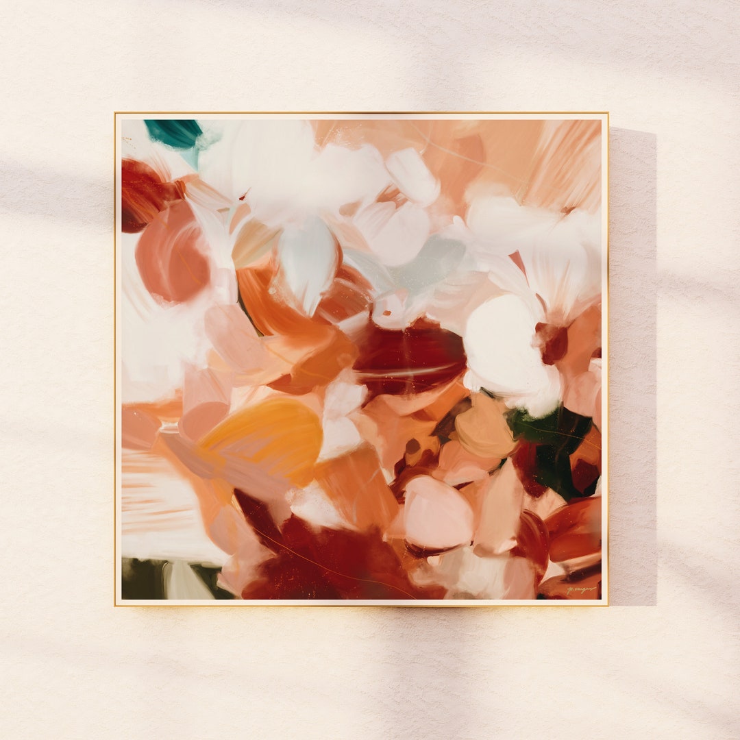 Earthy Wall Art Abstract Art Art Prints Prints Wall Art - Etsy