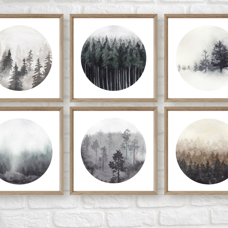 Forest Art - Etsy